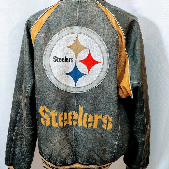 NFL | Jackets & Coats | Vintage Pittsburg Steelers Official Nfl Mens ...